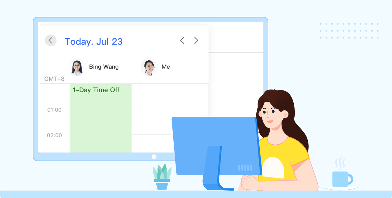 休假状态实时同步，沟通协作更高效 - 集成方案 - 飞书开放平台