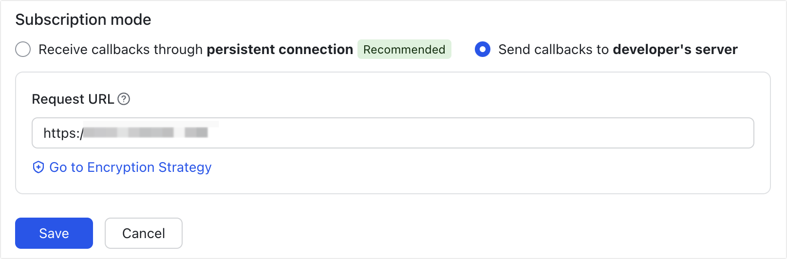 将回调发送至开发者服务器 - 服务端 API - 飞书开放平台
