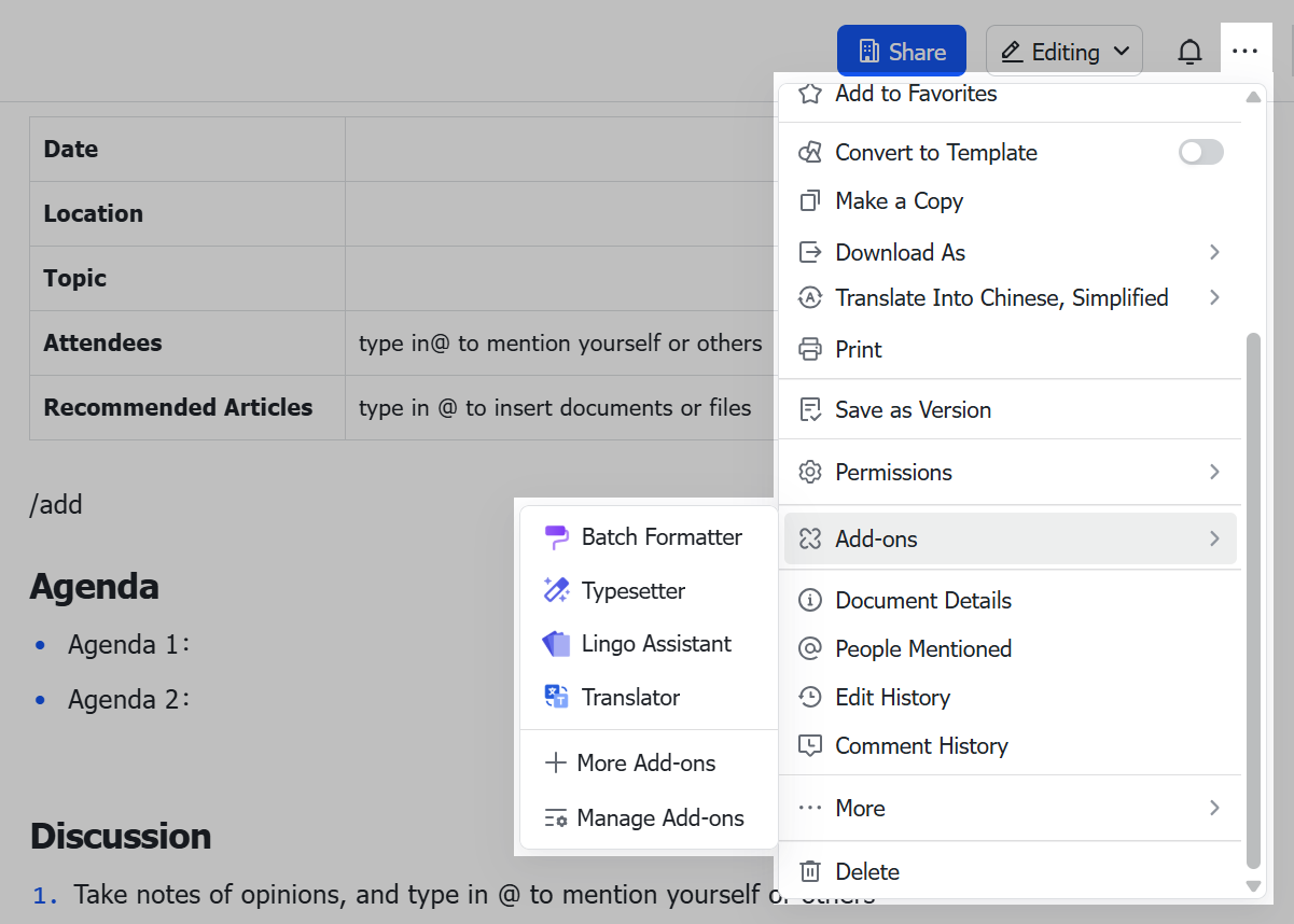 云文档小组件概述 - 开发指南 - 飞书开放平台