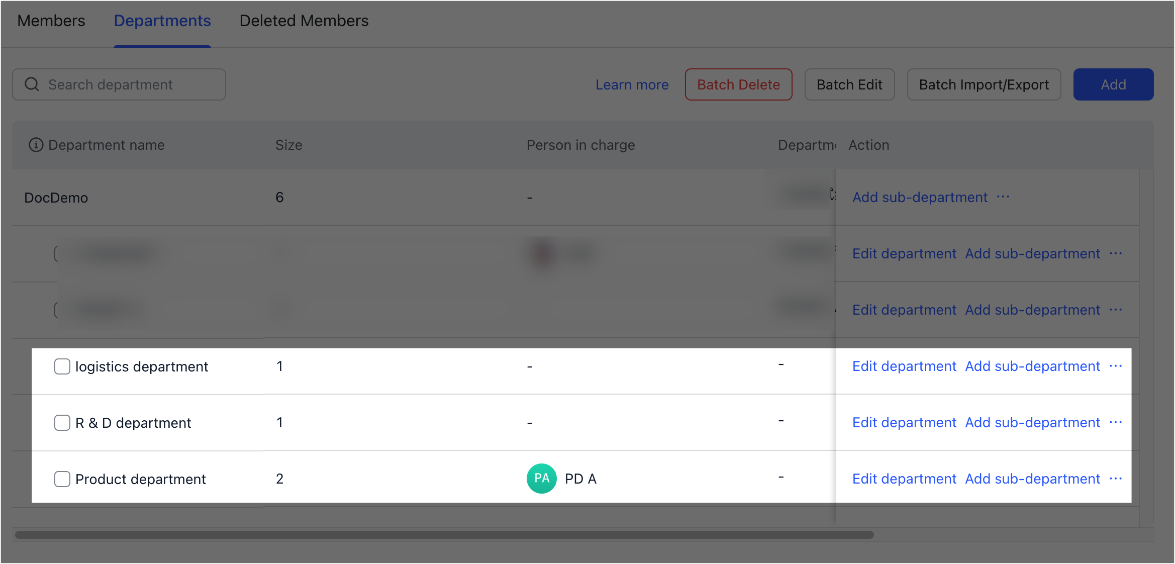 步骤六：查看组织架构同步结果 - 开发教程 - 飞书开放平台